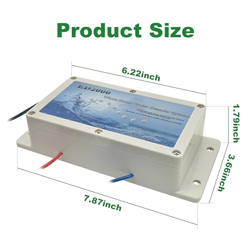 LUKYER Whole house water descaler Alternative Water Softener,Reduction Water Scale Buildup