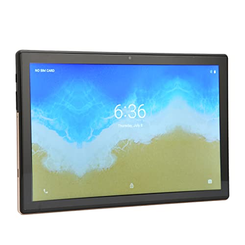 PUSOKEI 10.1in Android 11.0 Tablet, Octa Core 128GB ROM 2.4G 5G Dual Band WiFi Tablets FHD Screen Dual SIM Dual Standby USB Charging, 7000mah Battery, Multi Language(US)