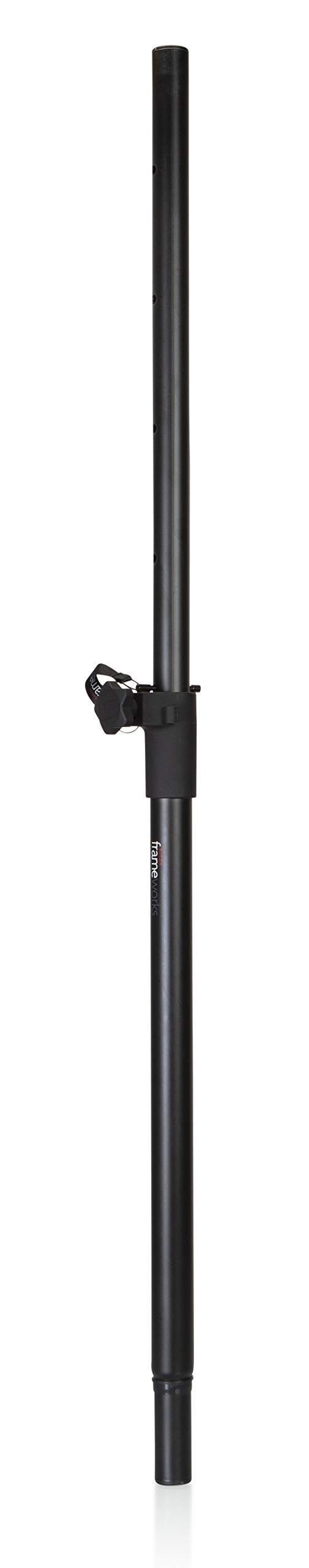 Gator Frameworks Standard Subwoofer Speaker Pole Mount with Adjustable Height (GFW-SPK-SUB60),Black