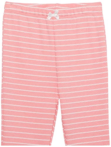 Nautica Sets (KHQ) Baby Girls 3 Pieces Pant Set, White/Conch Shell, 3/6M US