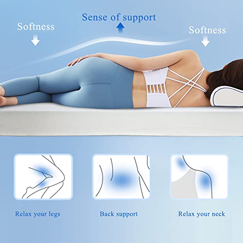 Sentiment Memory Foam Mattress 8 inch Gel Mattress Cool Sleep Pressure Relief Medium Firm Mattresses CertiPUR-US Certified/Bed-in-a-Box/Pressure Relieving (Queen)
