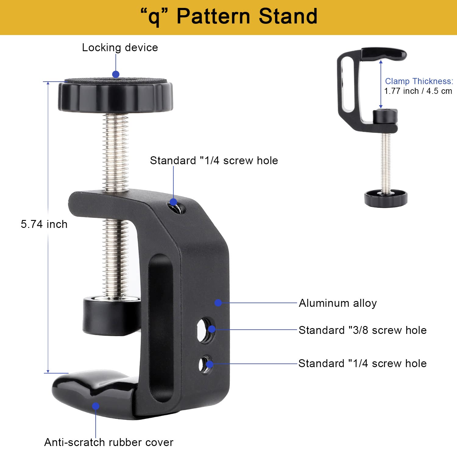 Mippko Kitchen Cabinet Tablet Holder Compatible with 4.7~12.9 inch iPad/Nexus/LG G Pads/e-Reader/Switch/iPhone, Adjustable Aluminum Alloy Arm and Mount, No Drilling Hole, Black