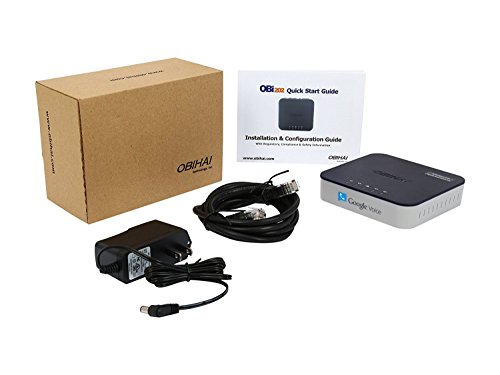 OBi202 VoIP Phone Adapter with Router, 2-Phone Ports, T.38 Fax (Unlocked)