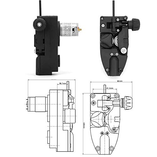 MIG Welder Wire Feeder, DC 24V 10W Soldering Wire Feeder Roll Wire Feed Motor for MIG MAG Welder Welding Machine