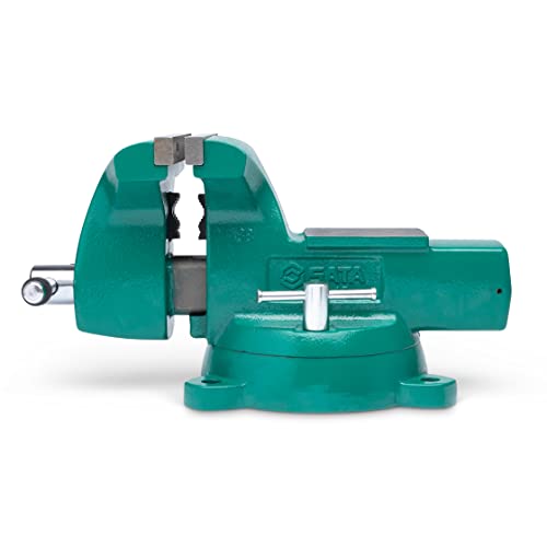 SATA HD Mechanic's Vise w/Swivel Base 8-Inch - ST70845SC