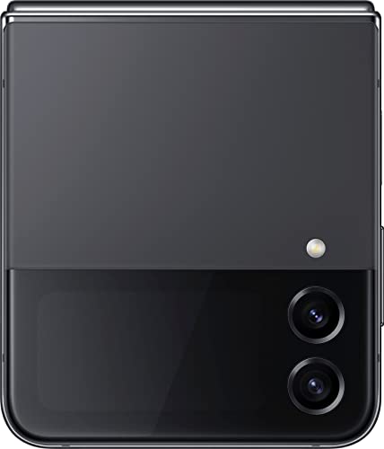 SAMSUNG Galaxy Z Flip4 5G 512GB 8GB RAM Factory Unlocked (GSM Only | No CDMA - not Compatible with Verizon/Sprint) - Black