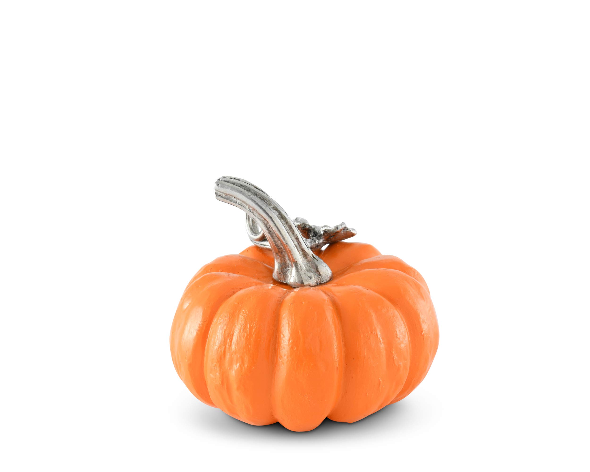 Vagabond House Resin Pumpkin Place Card Holder/Cheese Markers 2 inch Diameter