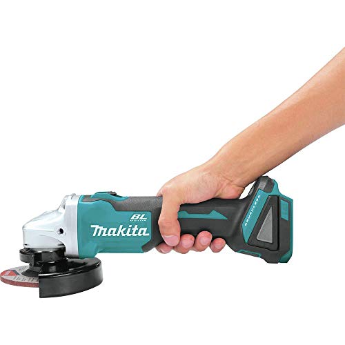 Makita XAG04Z-R 18V LXT Lithium-Ion Brushless Cordless 4-1/2 / 5 in. Cut-Off/Angle Grinder, (Tool Only) (Renewed)