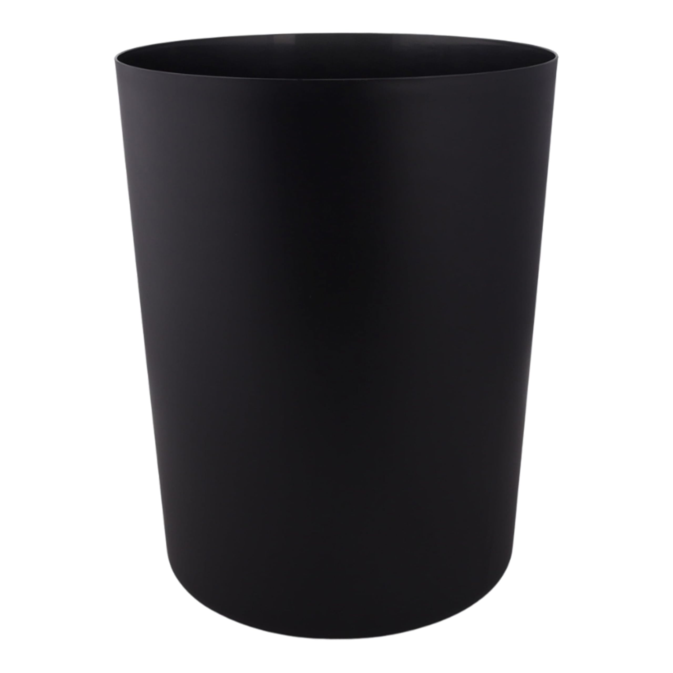 Nsngxus 5 Gallon Trash Can, Plastic Office Trash Can, Black Matte