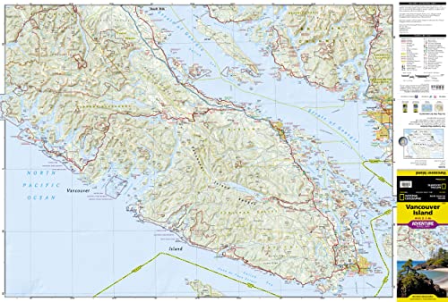 Vancouver Island Map (National Geographic Adventure Map, 3128)