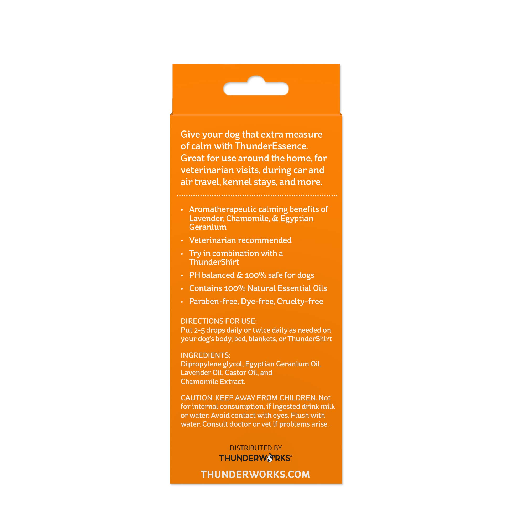 ThunderEssence Dog Calming Essential Oils, 0.5 FL OZ Drop