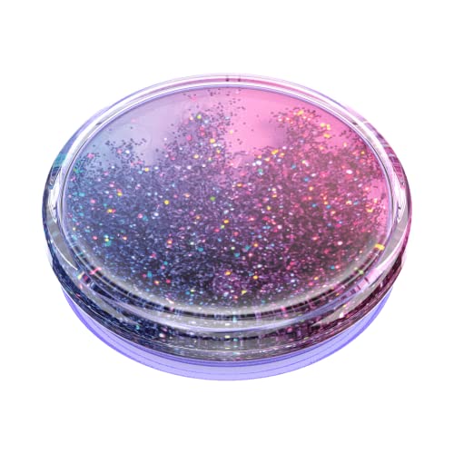 PopSockets Phone Grip with Expanding Kickstand, PopSockets for Phone, Tidepool PopGrip - Glitter Ombre