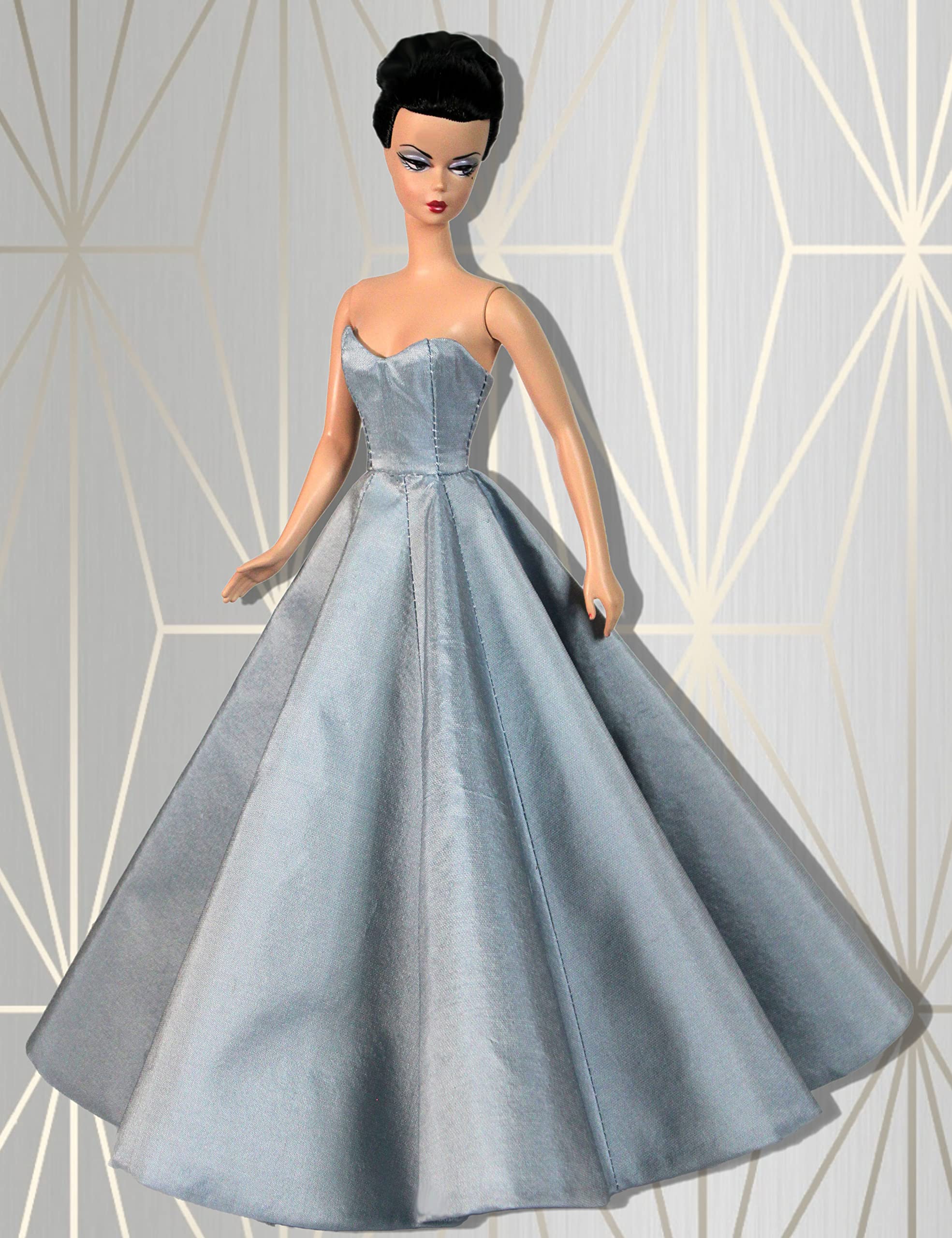 The Gala Doll Clothes Sewing Pattern for Silkstone Barbie Dolls Mattel