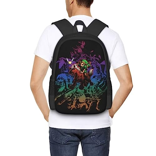 Sabia Cartoon Backpacks Game Protagonist 3D Printed Backpack Lightweight Durable Travel Backpack Laptop Backpack Casual Daypack Unisex Novelty Backpacks Game Fan Gift