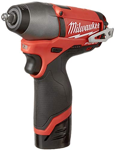 Milwaukee 2454-22 M12 Fuel 3/8 Impact Wrench Kit W/2 Bat