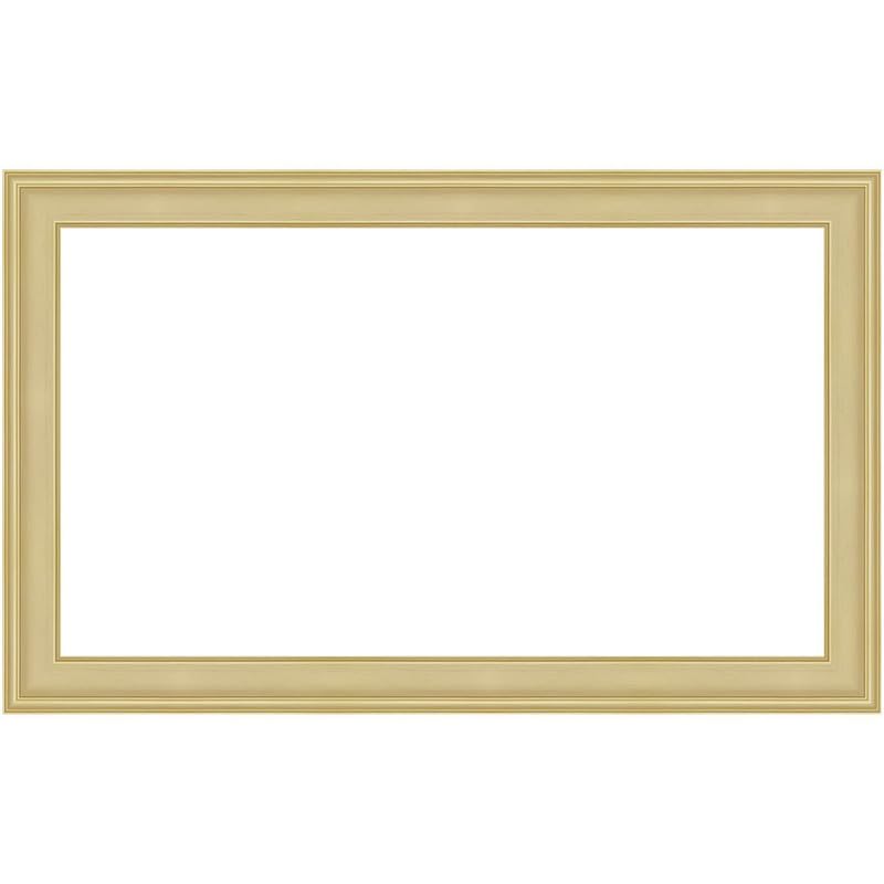 Frame My TV Deco TV Frames - Antique White Smart Frame Compatible ONLY with Samsung The Frame TV (32", Fits 2021-2024 Frame TV)