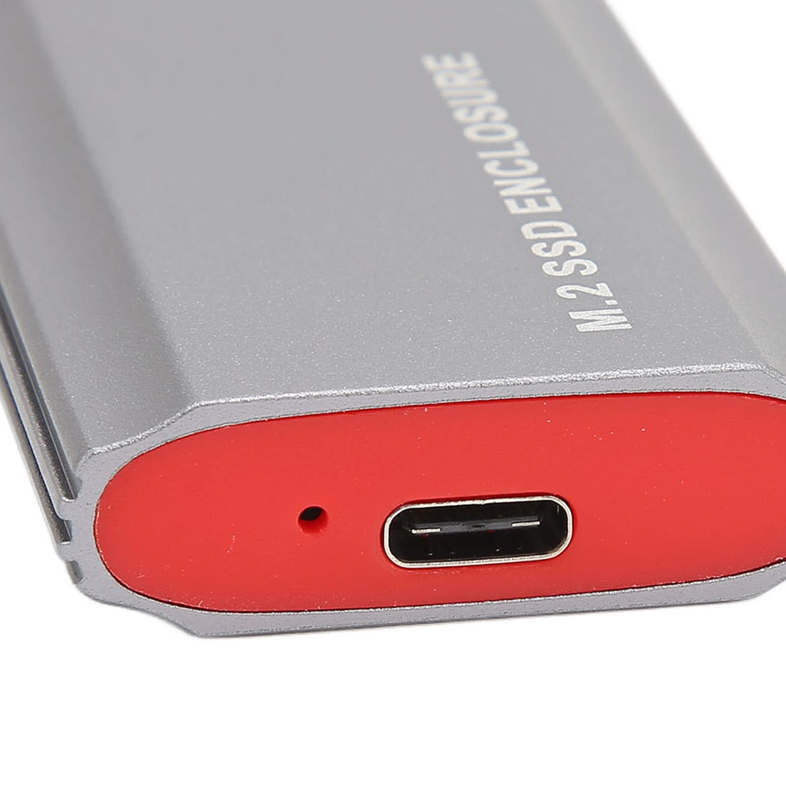 M.2 NVME SSD Enclosure, Ultrathin M.2 SSD Enclosure for 2280 SSDs Dark Grey