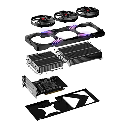 PNY GeForce RTX 4070 Ti 12GB XLR8 Gaming Verto Epic-X RGB Triple Fan Graphics Card DLSS 3