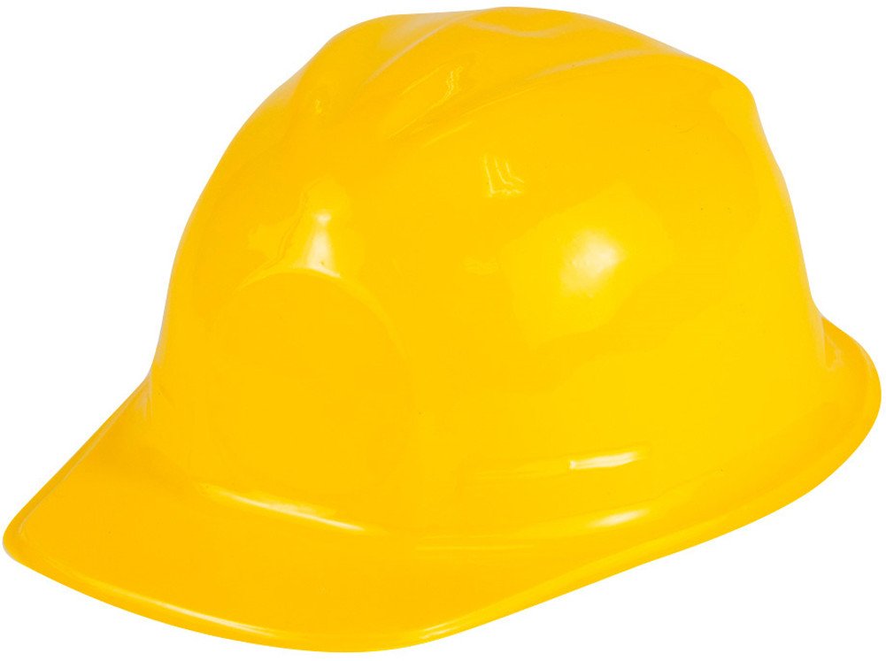 Rhode Island Novelty Child's Plastic Construction Party Hat Yellow