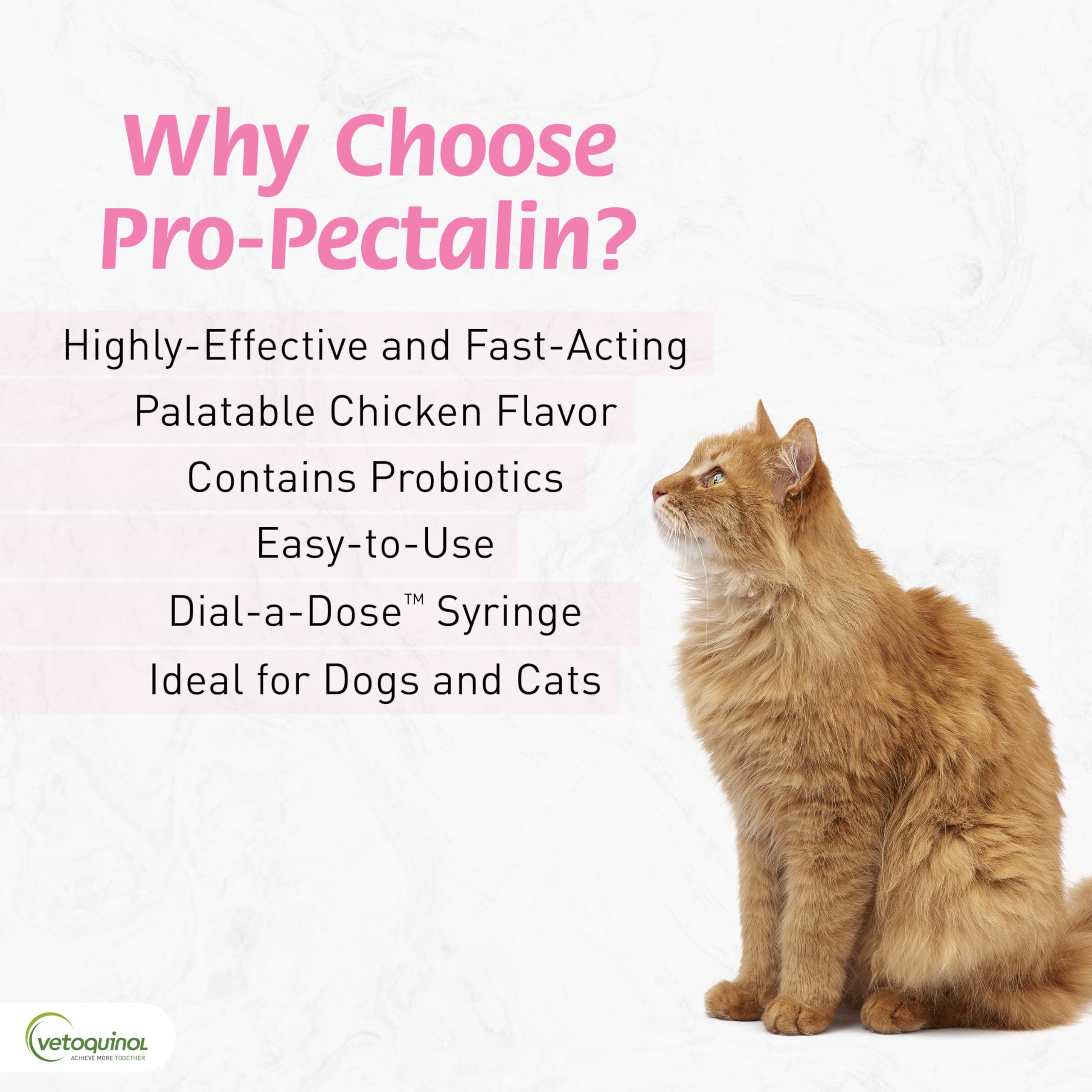 Vetoquinol Pro-Pectalin Oral Paste for Dogs & Cats β Chicken Flavor β Helps Reduce Occasional Loose Stool & Diarrhea, Balance Gut pH, Support Normal Digestion