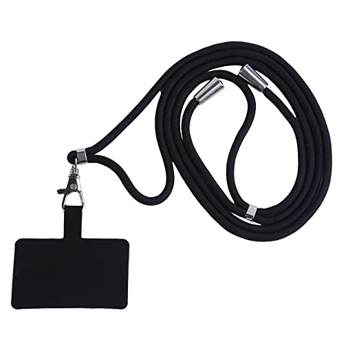 ShanLily Phone Lanyard - 1× Pad,1× Adjustable Neck Strap,Nylon Phone Lanyard Compatible with All Smartphone,59" L