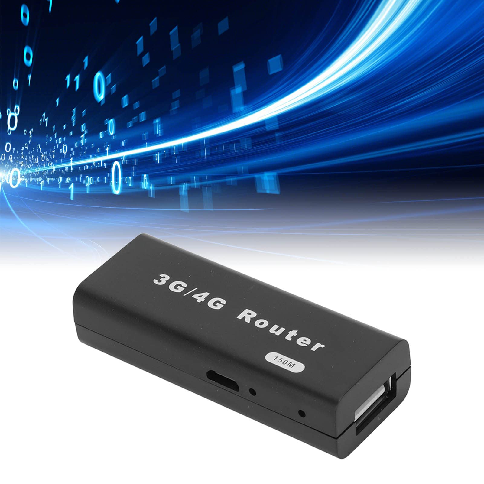 Mini Router, USB 3G Modems RJ45 USB Network Card Adapter 802b G N Standard Mini 3G WiFi Router for Computer