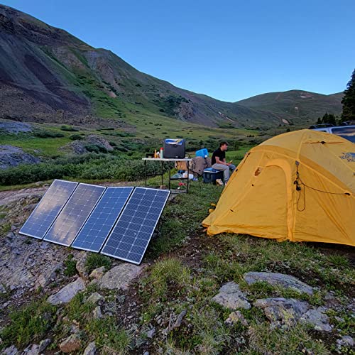 LightHarvest 400-Watt Portable Monocrystalline Solar Panel