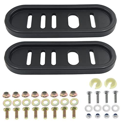 Masnln 490-241-0010 Skid Shoes Plastic for MTD Troy-Bilt Yard Machines 2-Stage Snow Blower 2PCS