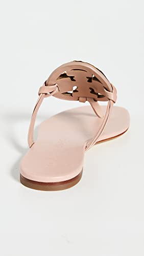 Tory Burch Women's Jeweled Miller Sandals, Meadowsweet, Pink, 8 Medium US