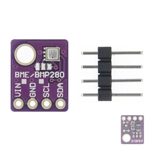 Onyehn BME280 Temperature Humidity Barometric Pressure Sensor Module with IIC I2C for Arduino(Pack of 4pcs)