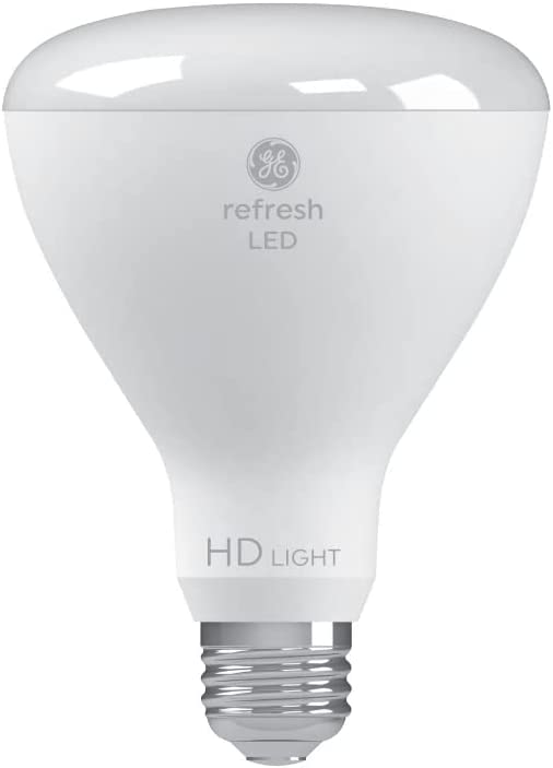 GE Refresh 6-Pack 65 W Equivalent Dimmable Daylight Br30 LED Light Fixture Light Bulb, Packaging May Vary