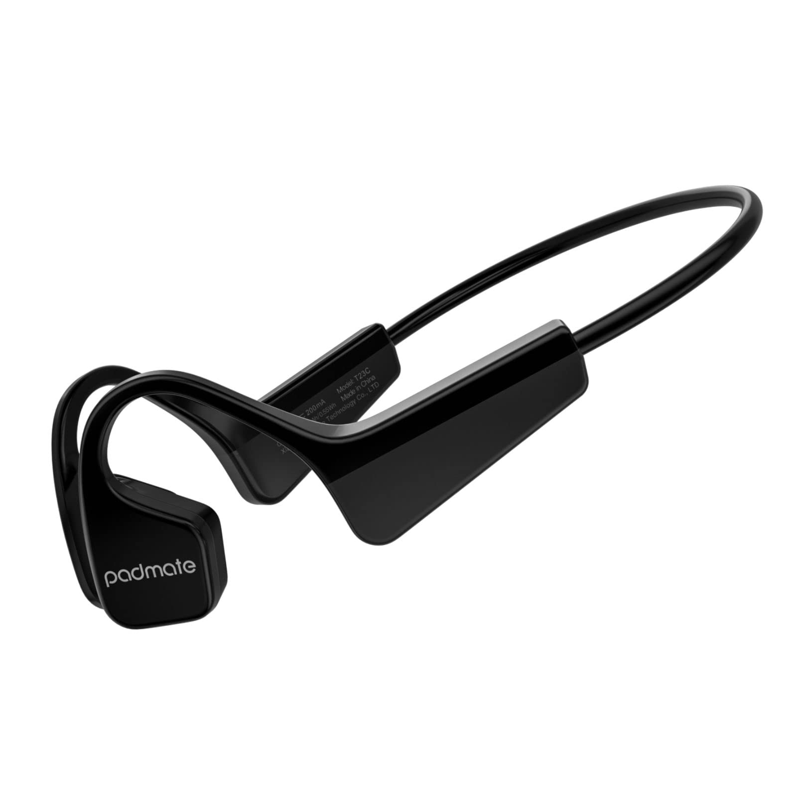 pamu S30 Bone Conduction Headphones - Wireless Bluetooth Open Ear Design - Sweatproof & Waterproof Wireless Headphones for Running, Cycling, and Sports - Lightweight and Comfortable - Hearing Safe