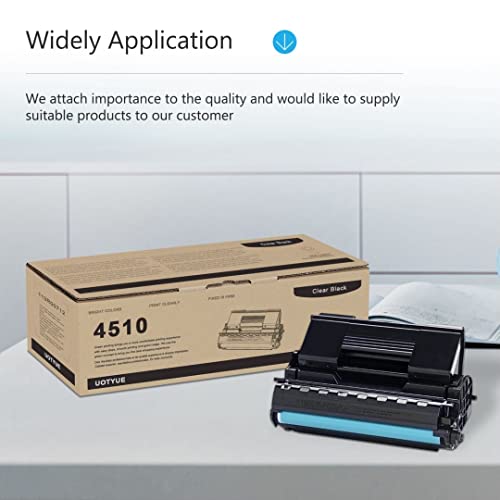 Phaser 4510 Toner Cartridge 113R00712 - UOTY 1 Pack Black High Capacity 113R00712 Toner Replacement for Xerox Phaser 4510B 4510DN 4510DT 4510DX 4510N Printer