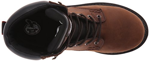 Georgia Boot Unisex-Adult Brookville 8' Work Boot-M Men BRN, Dark Brown, 10.5