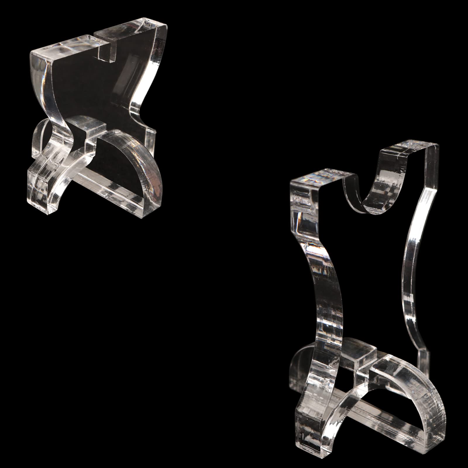 Knife Display Stand Acrylic Knife Holder Collector Knives Extendable blade holder Rustic Cabin Home Decor (1 Set)