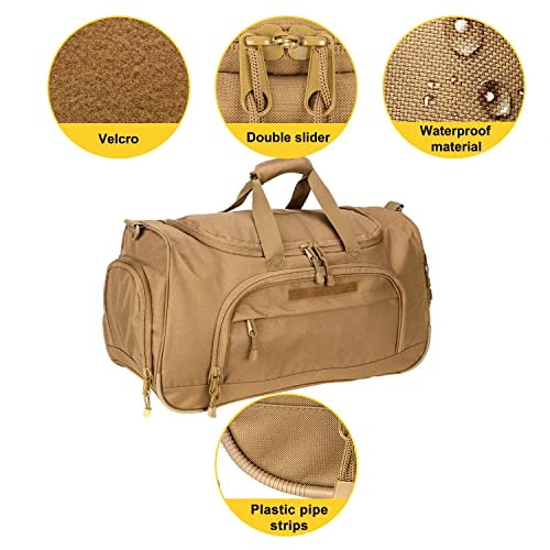 Tactical Military Duffle Bag Gym Bag Travel Sports Bag Outdoor Small Duffel Bag for Men