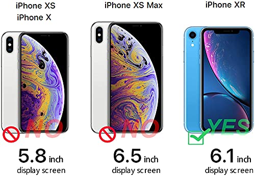 Skyseaco for iPhone Xr Case Compatible with MagSafe, Anti Yellowing Shockproof Phone Case for Women Men Slim Thin Clear Phone Cover for iPhone Xr (6.1 inch) - Candy White
