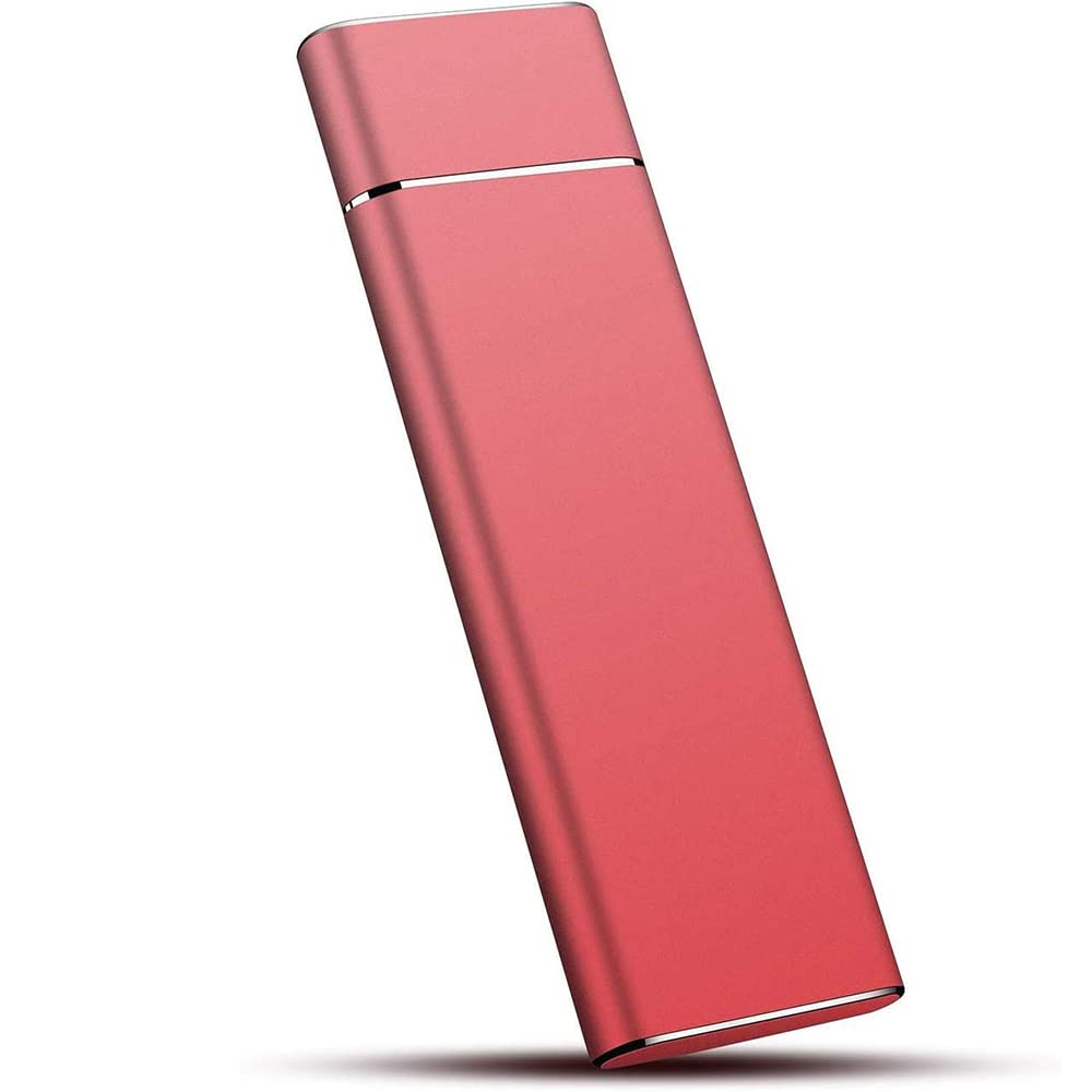 Portable External Hard Drive for Mac,PC,Desktop,Laptop-Portable Hard Drive External USB 3.1 Hard Drive,Date Storage External Hard Drive 2TB,Ultra Slim & High Capacity,VOYAH-HDD04(2TB,Red)