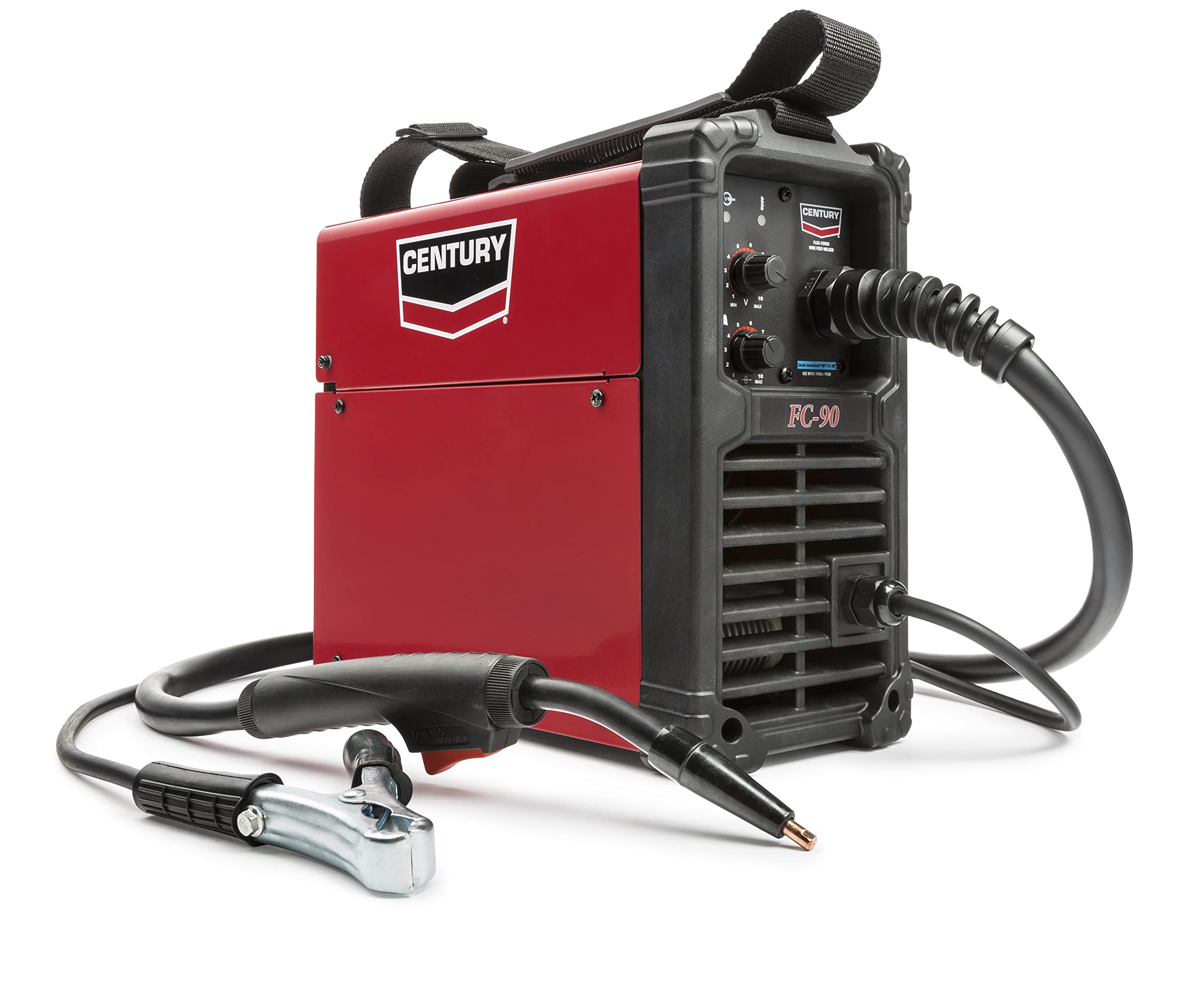 Lincoln Electric FC90 Flux Core Wire Feed Welder + Traditional MIG/Stick Welding Gloves