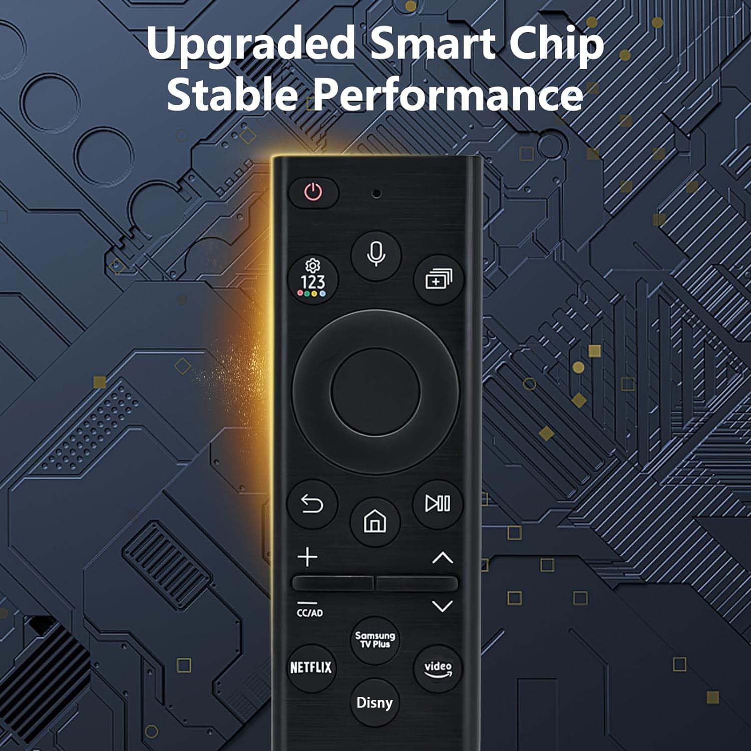 Fourmor Original Voice Remote Control - BN59-01385A for Samsung 2021 and 2022 and2023 Smart TVs. Also BN59-01385B BN59-01242A Full Function Replacement