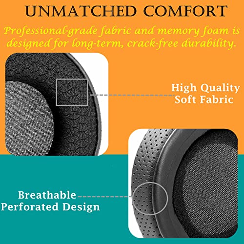 TaiZiChangQin XD-53 Upgrade Ear Pads Ear Cushions Replacement Compatible with Allen & Heath Xone XD2-53 XD-53 Headphone Fabric Earpads