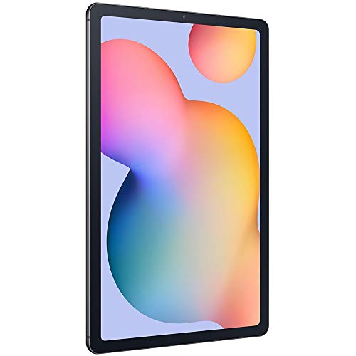 SAMSUNG Galaxy Tab S6 Lite w/S Pen (64GB, 4GB) 10.4ββ, Face Unlock, Octa-Core Exynos 9610, 7040mAh Battery Wi-Fi Tablet SM-P610 - US Model (Book Cover + 64GB SD Bundle, Oxford Gray)