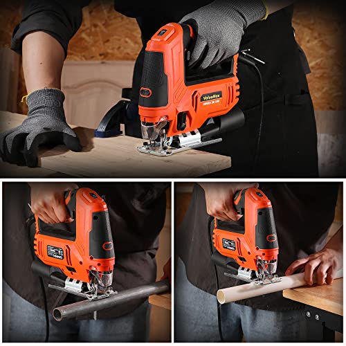 WORKPRO 13" Laminate Floor Cutter & ValueMax 6.5AMP Corded Electric Jigsaw