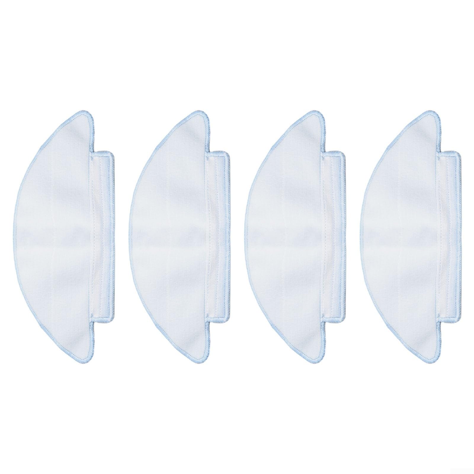 Replacement Vacuum Mop Cloth Pads For Tikom L9000, for Lubluelu SFor L60D,SFor L61 Robot Washable Cleaning Cloth(4 PACK)