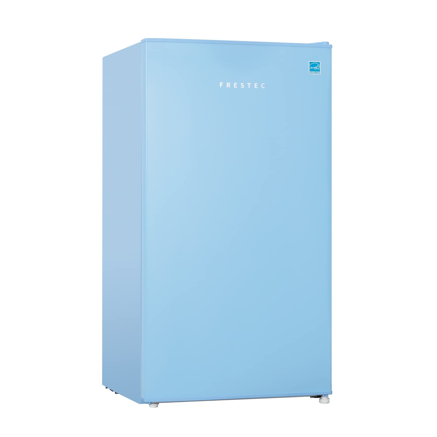 Frestec 3.1 CU' Mini Refrigerator, Compact Refrigerator, Small Refrigerator with Freezer, Blue (FR 310 BLUE)