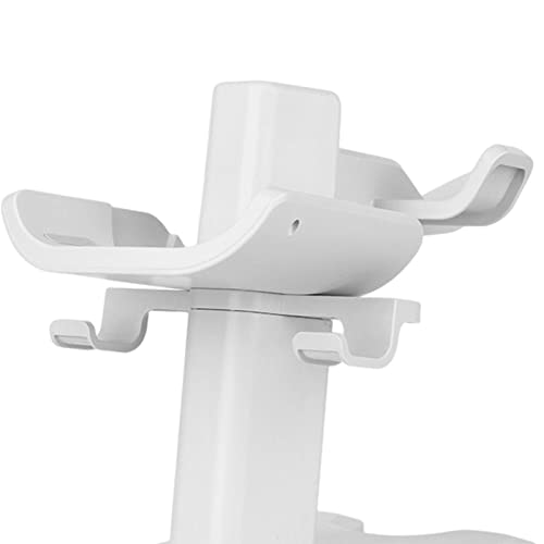 MagiDeal VR Stand Gamepad Storage Rack Protection Reality Storage Stand Display Holder Organizer for Quest2 Headset and Touch Controllers Accessories, White