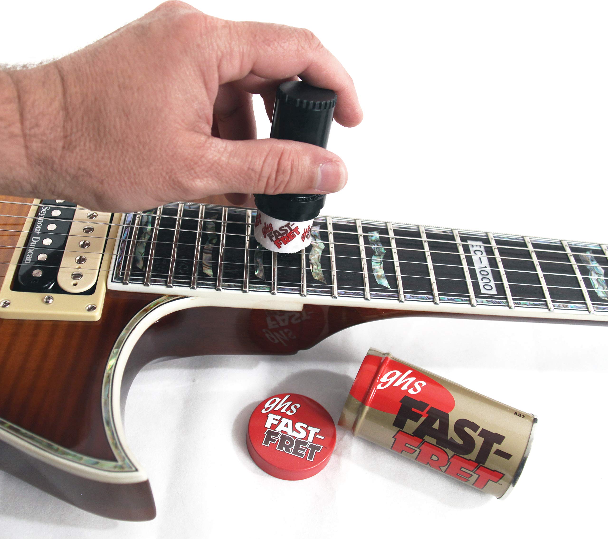 GHS STRINGS - FAST FRET (Model A87-2 Pack) String and Neck Cleaner for Musical Instruments, Pack of 2