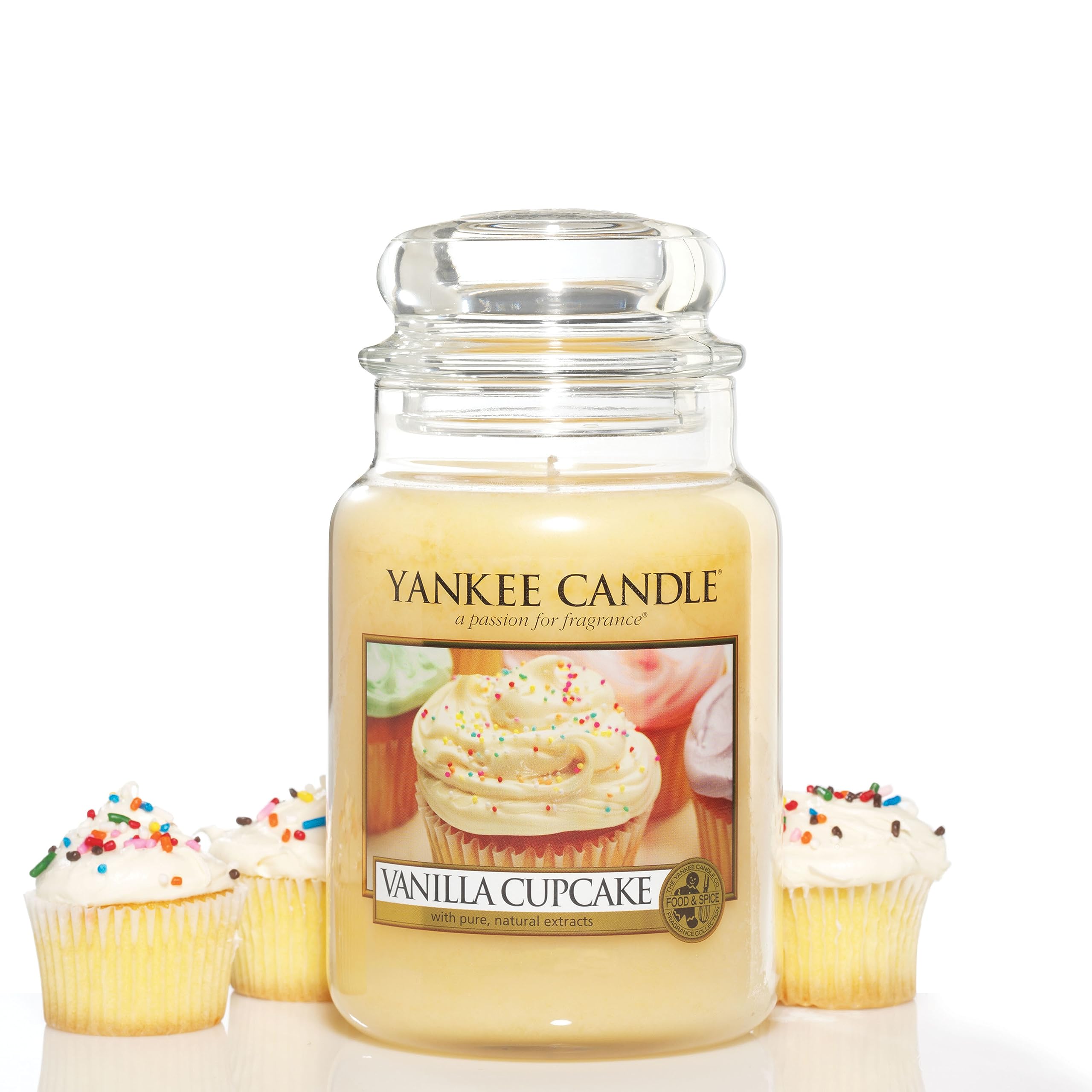 Yankee Candle jar Large Vanilla Cupcake YSDVC