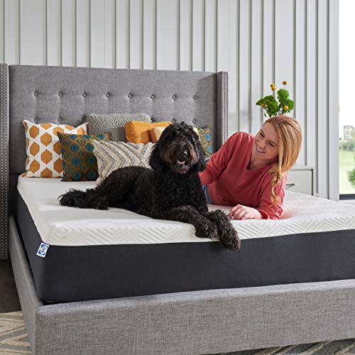 Sealy - Memory Foam Bed in a Box β 12 Inch, Medium Feel, California King Size, CopperChill Technology, CertiPur-US Certified,White