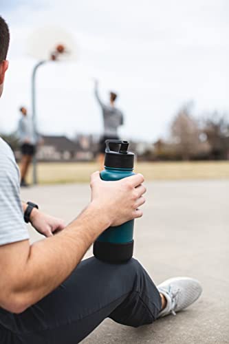 Simple Modern Boot for Summit Water Bottles | Fits 32oz & 40oz sizes | Anti-Slip Bottom Bumper Silicone Sleeve | Summit Collection | Winter White
